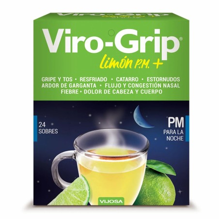 Viro Grip P.M. Caja x 24 Sobres Te Polvo