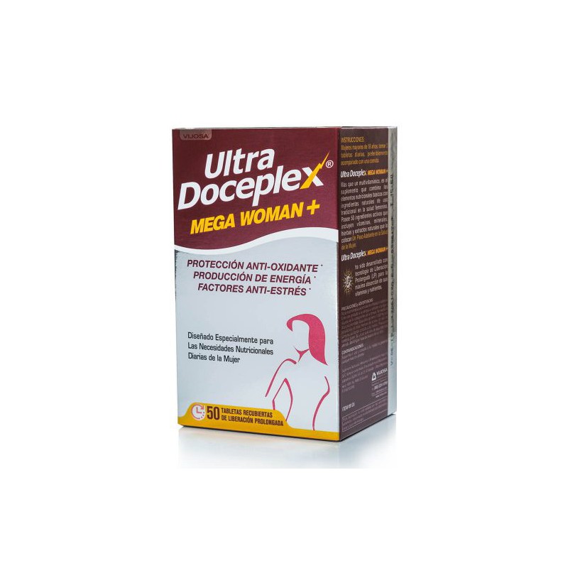 Ultra Doceplex Mega Woman Frasco x 50 Tabletas