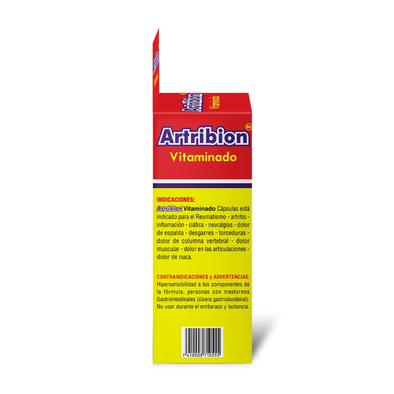 Artribion Vitaminado Caja x 80 Gelcaps (20 Sobres x 4 tabletas)